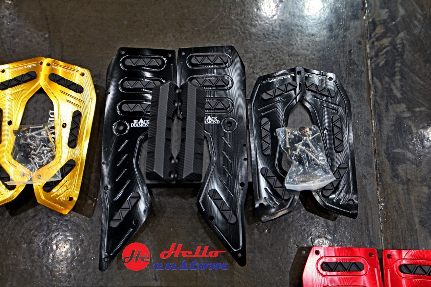 Foot Plate NEW NMAX 2020-BLACK