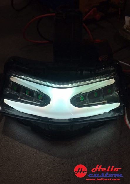 TAIL LIGHT for YAMAHA AEROX WHITE