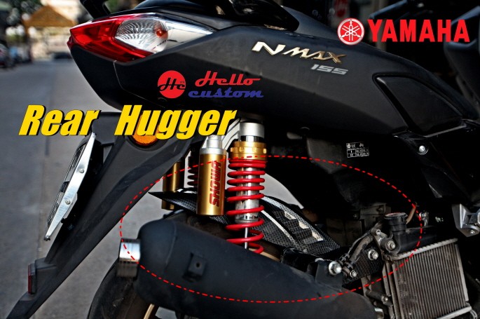 NEW NMAX 2020 Rear Hugger-CARBON