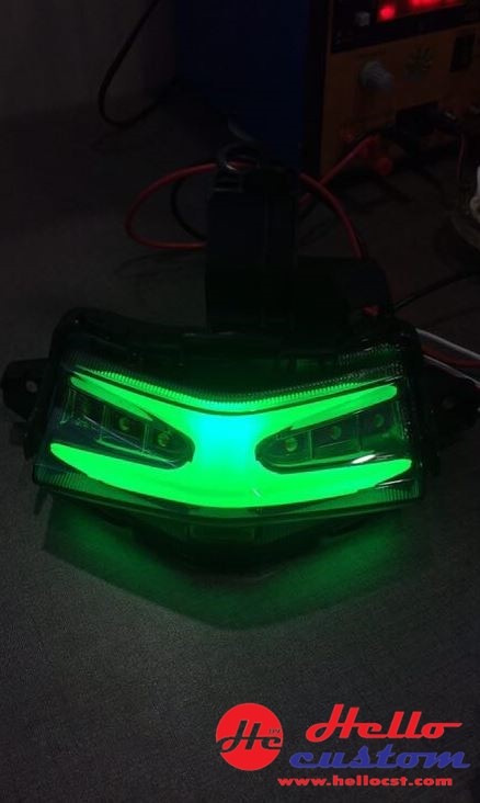 TAIL LIGHT for YAMAHA AEROX GREEN